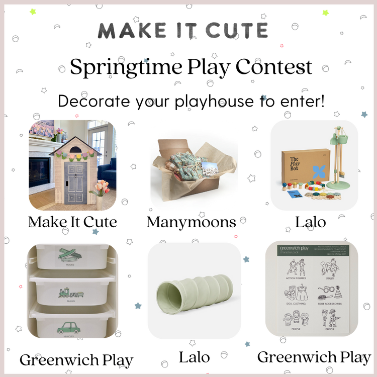Springtime Fun: Decorate Your Playhouse For A Chance To Win!