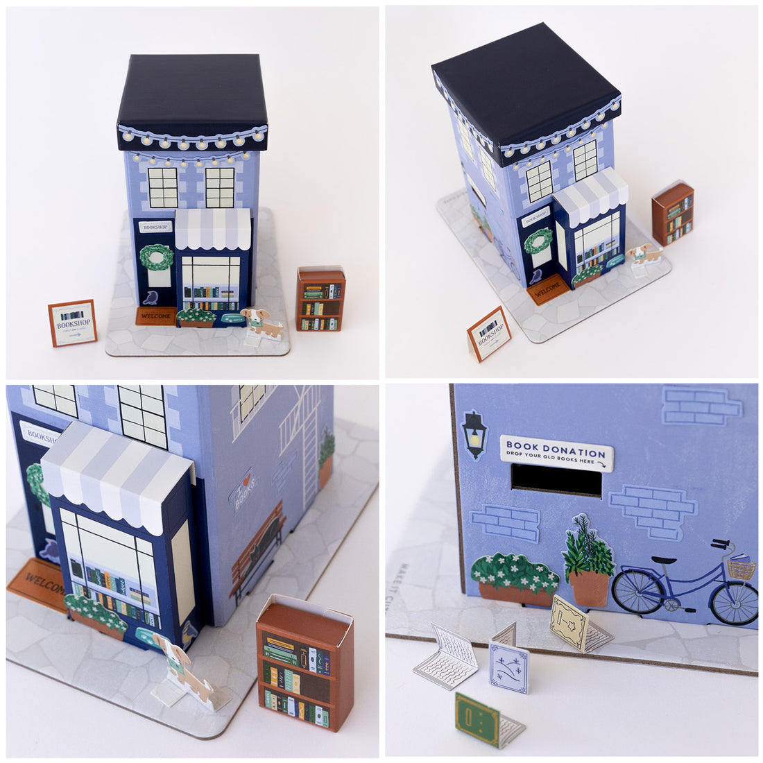 Tiny Bookshop Craft Kit | Inspire little storytellers to create their ...